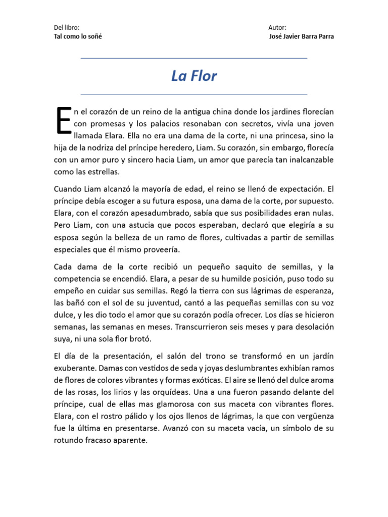 La Flor | PDF