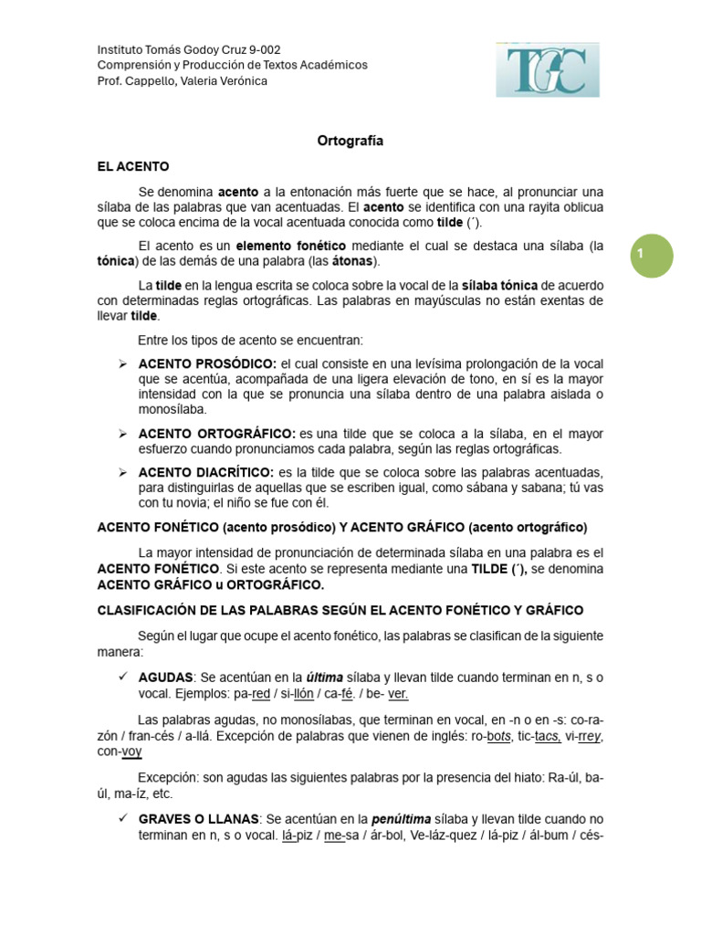 Ortografía (10 de Abril) Historia | PDF | Voz humana | Lingüística