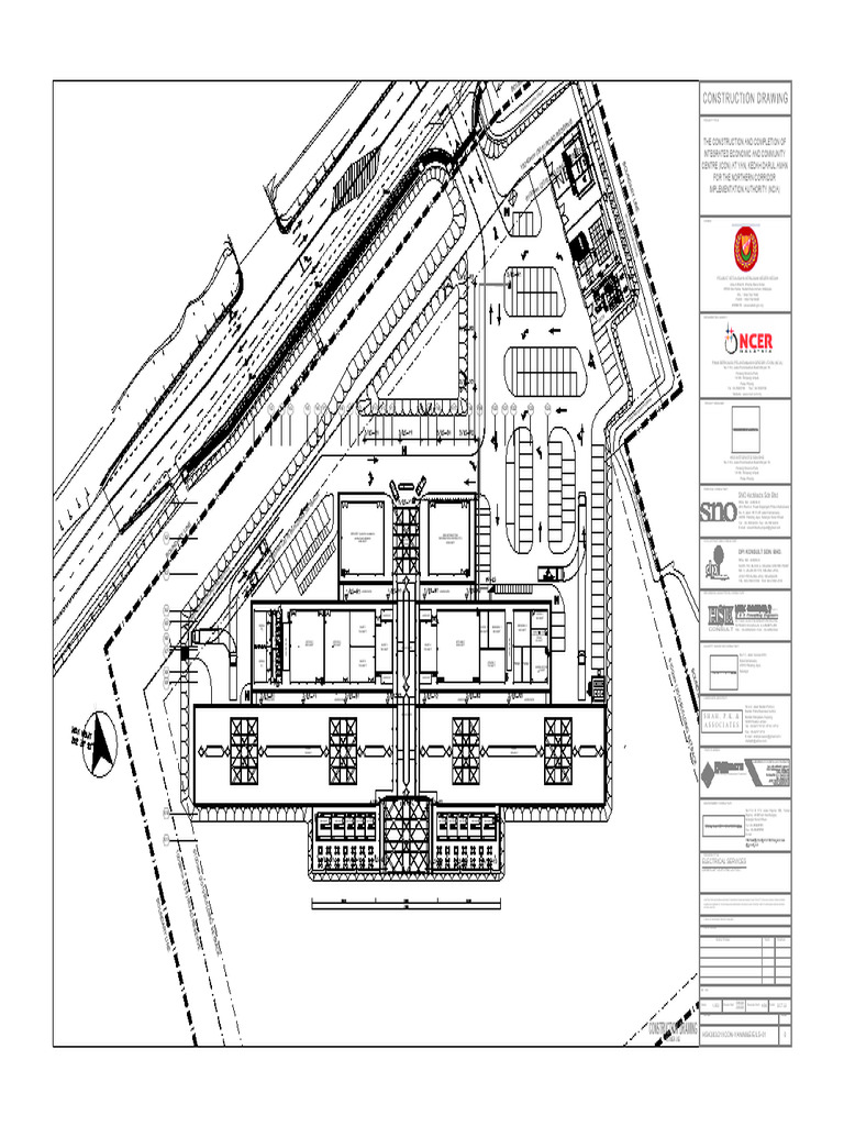 M&E Drawing - Landscape Cabling Routing | PDF