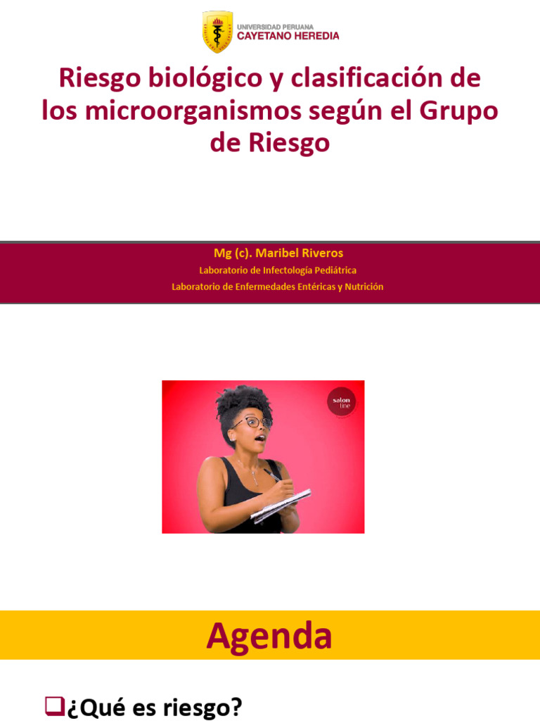 Clasificación de Riesgo Biológico en Microorganismos | PDF ...