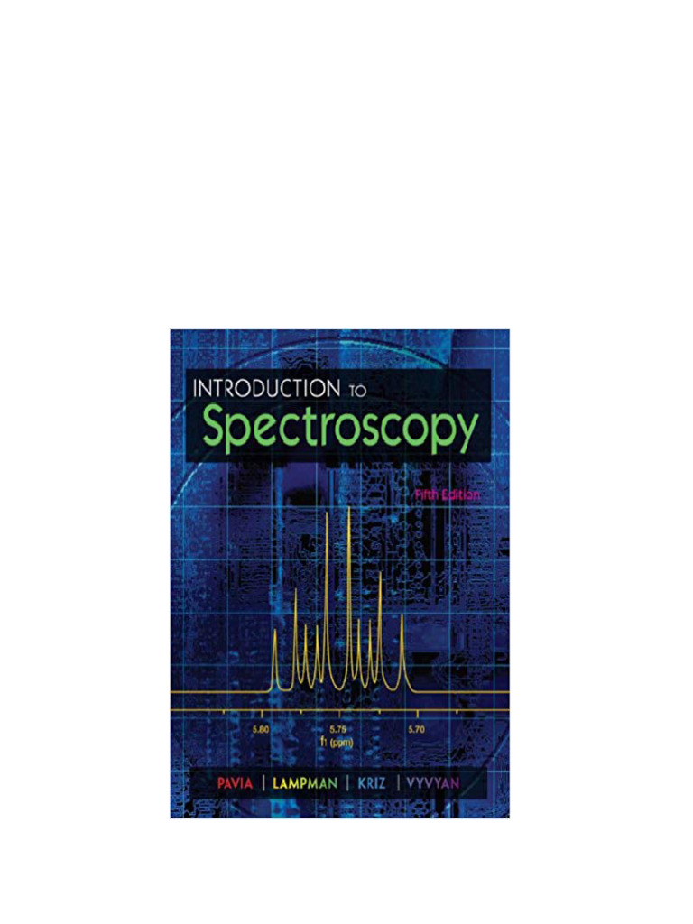 (Ebook PDF) Introduction To Spectroscopy 5th Edition Download | PDF | Nuclear Magnetic Resonance ...