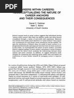 Overview of Schein's Career Anchors | PDF | Autonomy | Leadership