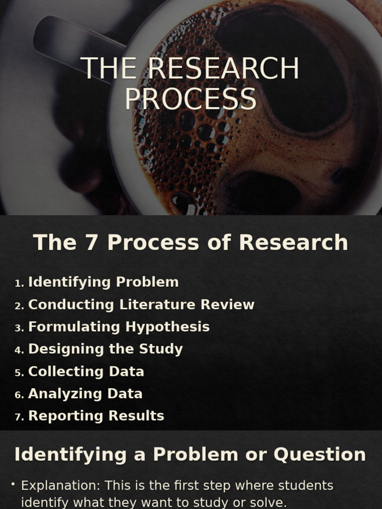 The Research Process | PDF