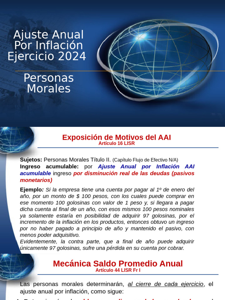 Ajuste Anual Por Inflacion | PDF | Interés | Inflación