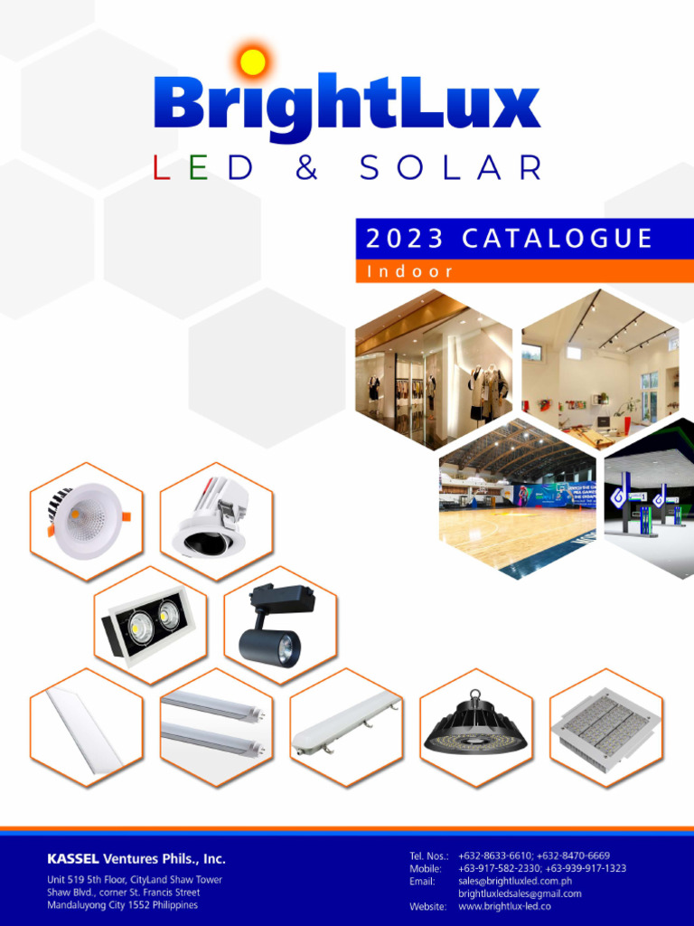 Solar 2023 Catalogue Set 1 | PDF | Lighting | Electromagnetic Radiation