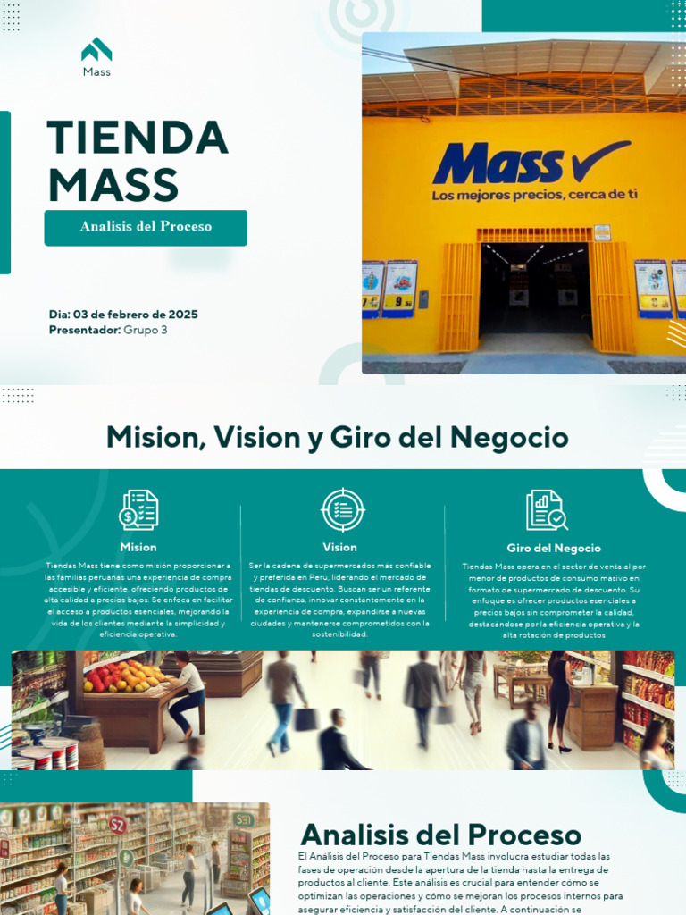 Análisis del Proceso en Tiendas Mass | PDF | Tarjeta de débito ...