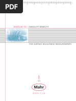 Mahr Perthometer M1 & M2 Overview | PDF | Calibration | Personal Computers