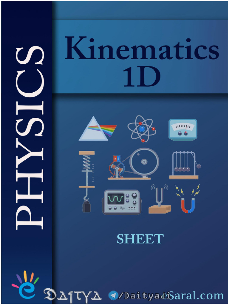 Practice Sheet Kinematics 1D V21 - 250407 - 150627 | PDF