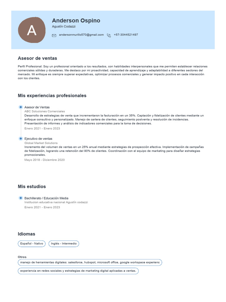 Anderson Ospino | PDF