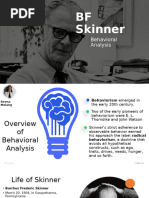 Behaviourism Theory by B.F Skinner PDF | PDF | Reinforcement | Behaviorism