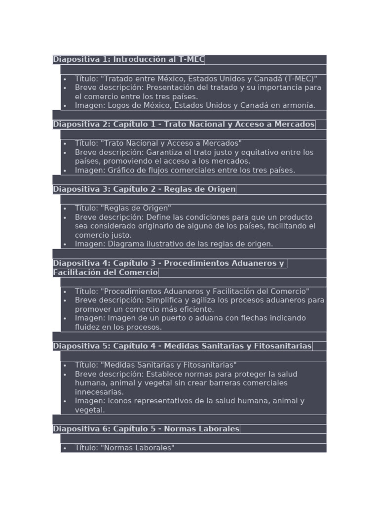 Tmec Materia Acurdos | PDF | Barreras no arancelarias al comercio | Economias