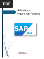 Step-By-Step Configuration of MRP Types in Sap PP | PDF | Computing