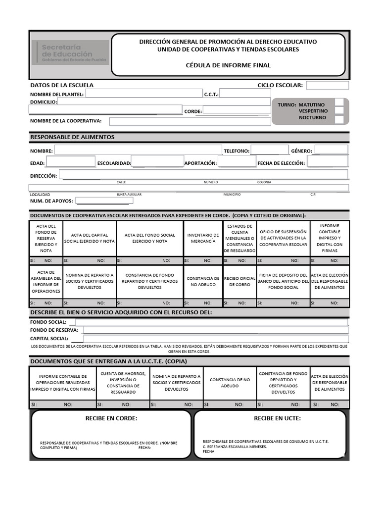 Cedula Final Veda Editable 2024 | PDF | Economias