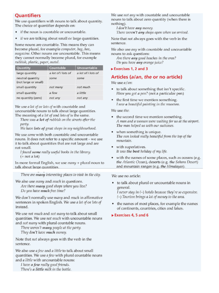 Grammar Unit 3 Life Pre Intermediate | PDF