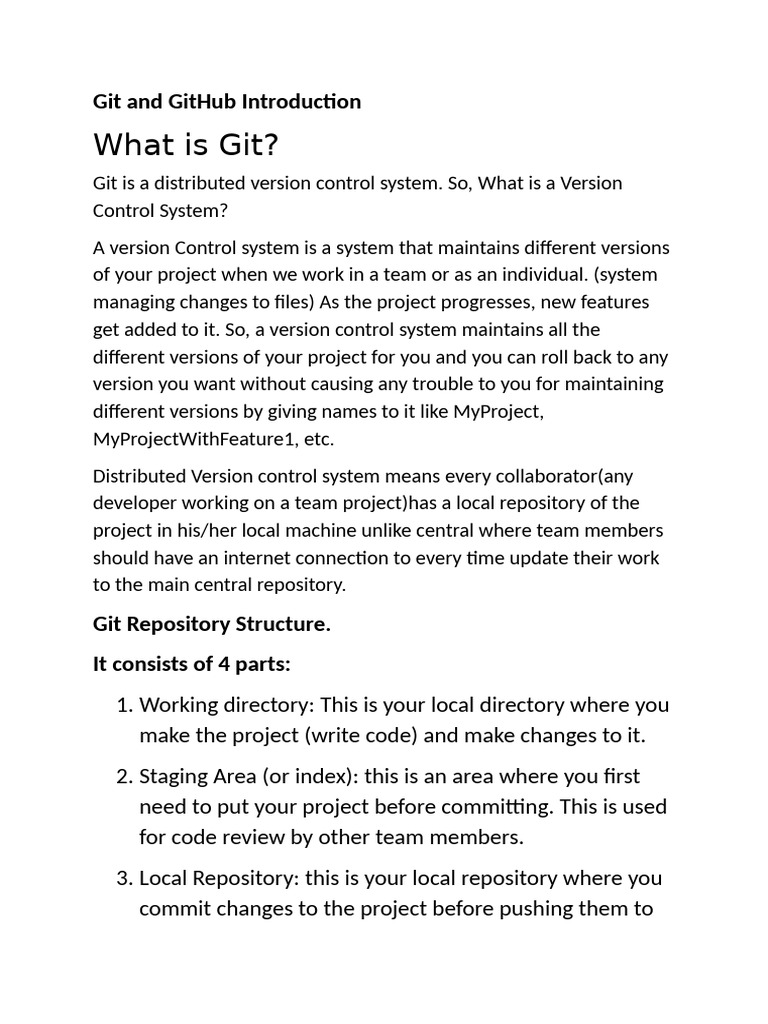 Git and GitHub | PDF
