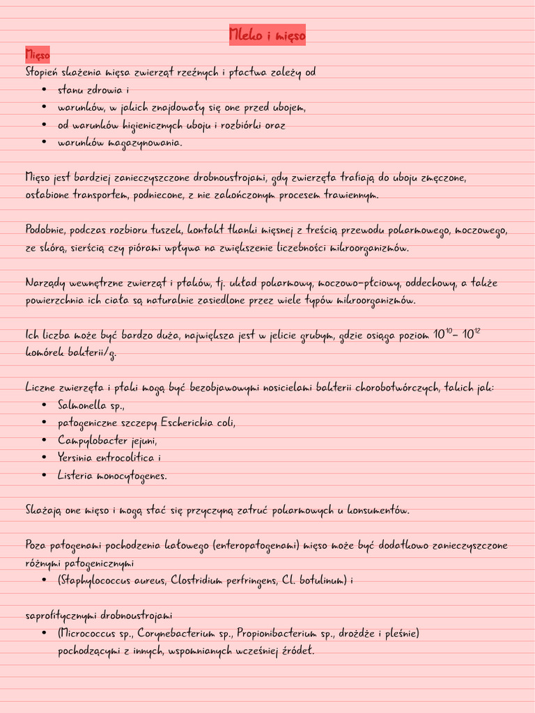 Mieso Mlekoo | PDF