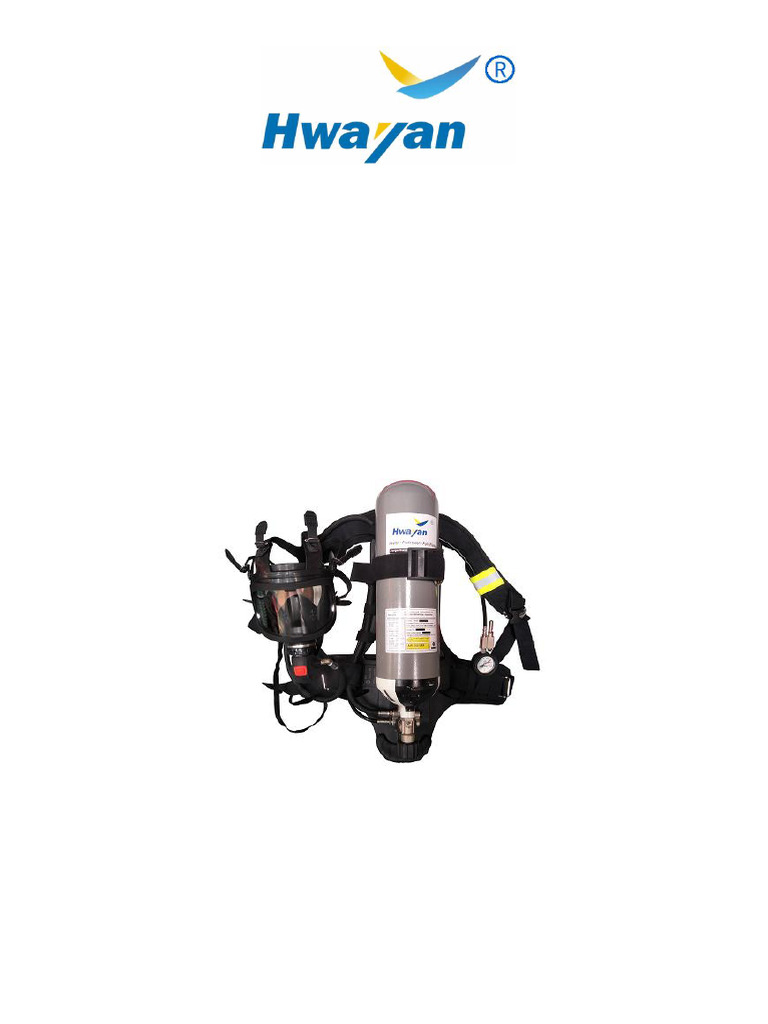 Self-Contained Compressed Air Operated Breathing Apparatus | PDF ...