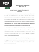 Data Privacy Consent Form | PDF