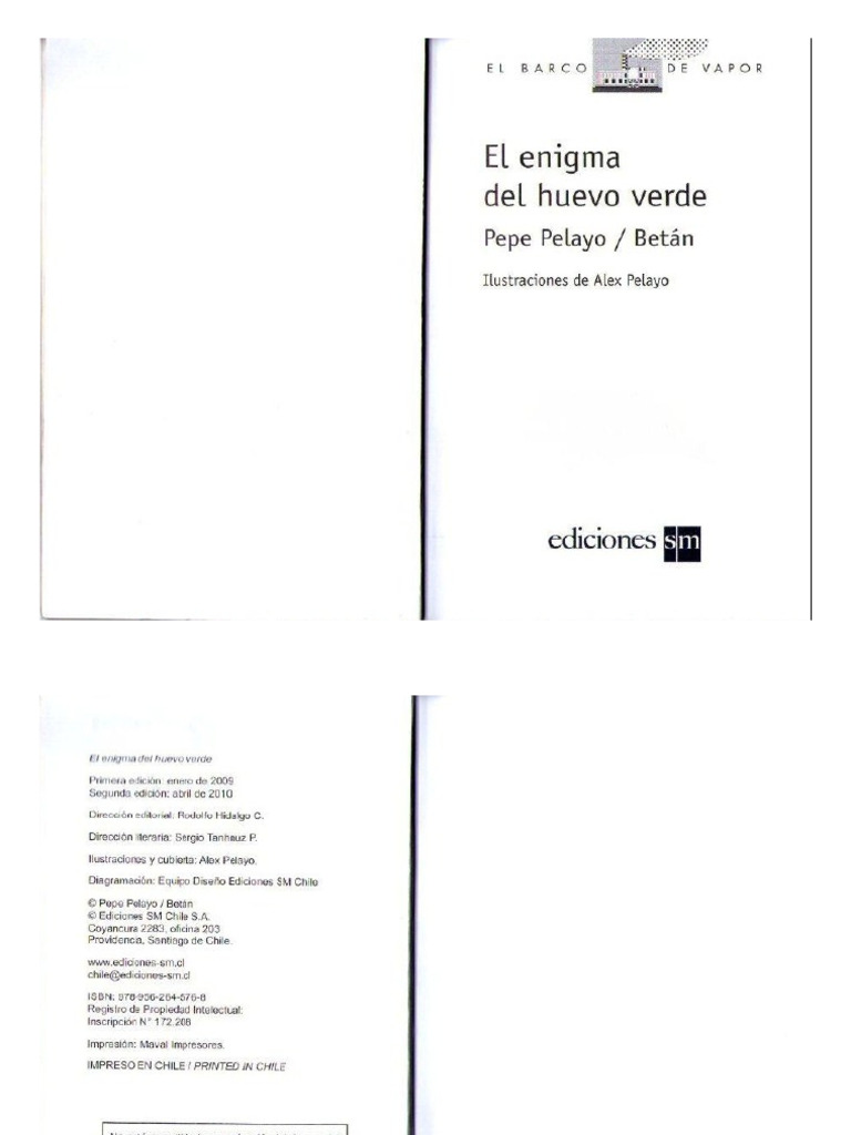 El Enigma Del Huevo Verde (2) | PDF