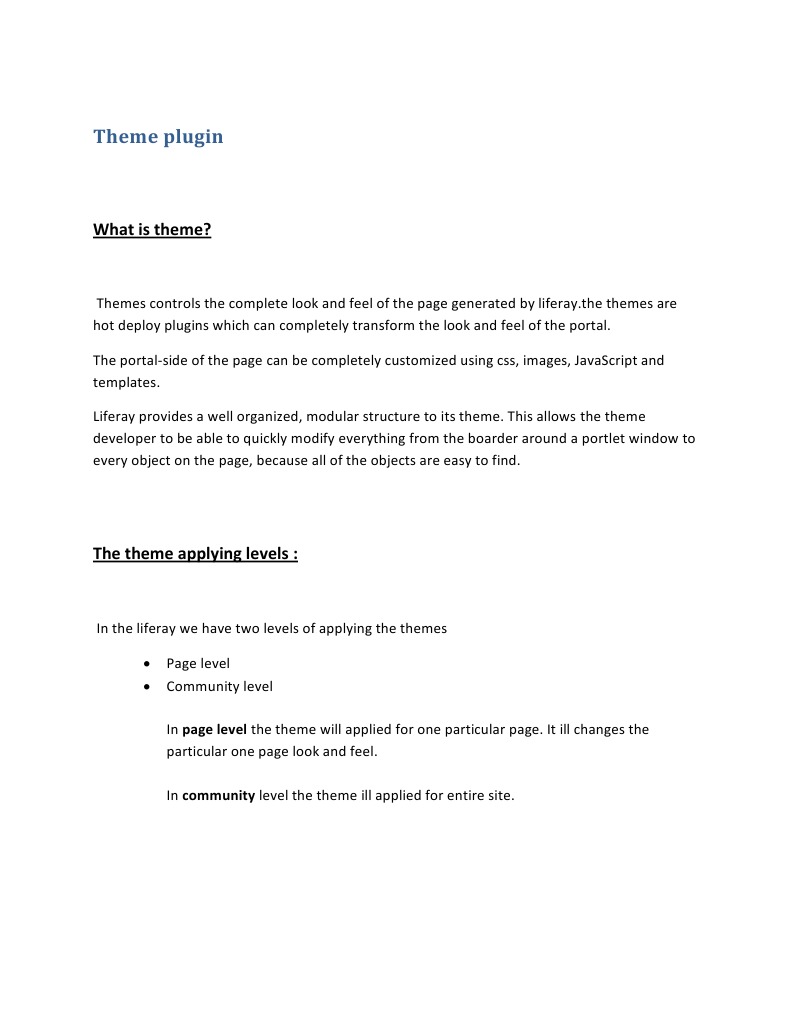Creating Themes in Liferay | PDF | Art | Computers