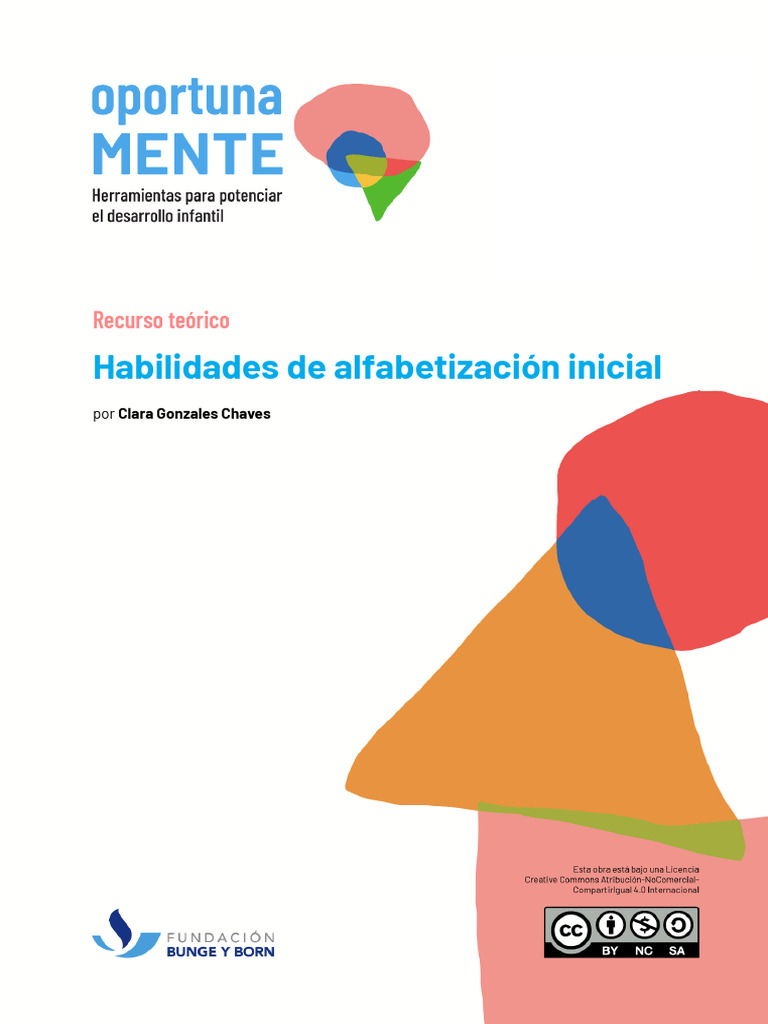 Habilidades de Alfabetización Inicial | PDF