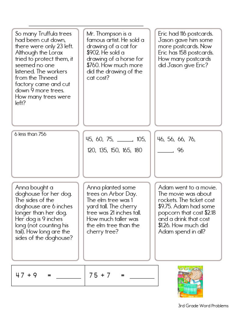 3rd-grade-word-problem-worksheets-book2 | PDF