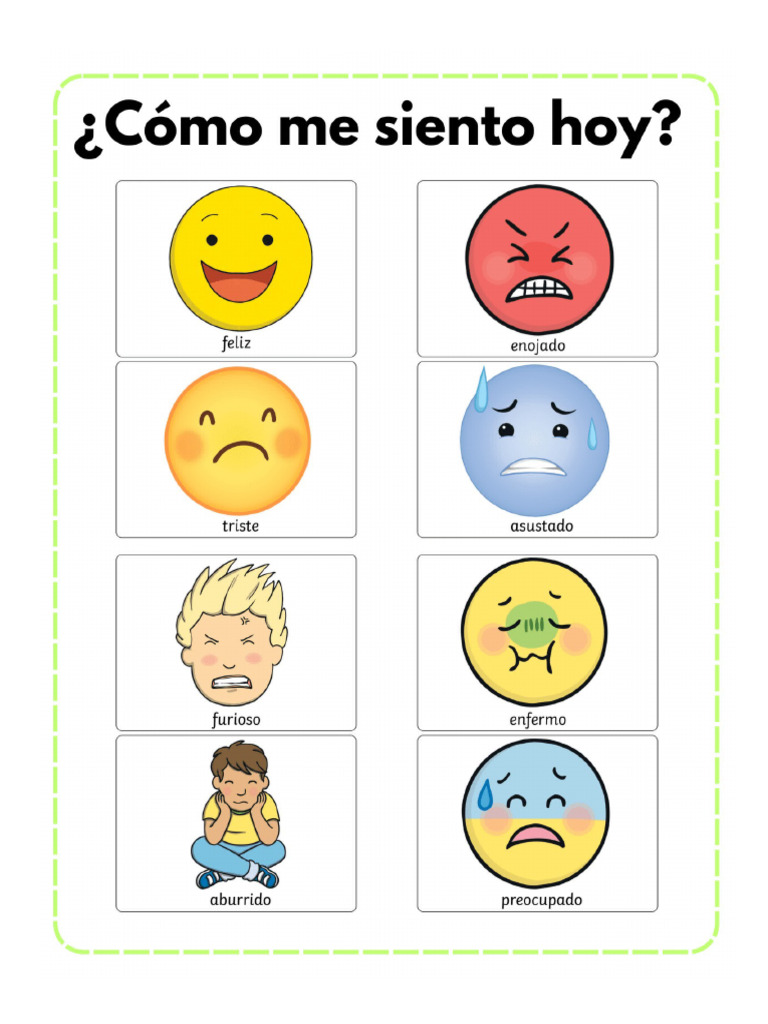 Como Me Siento Hoy? | PDF
