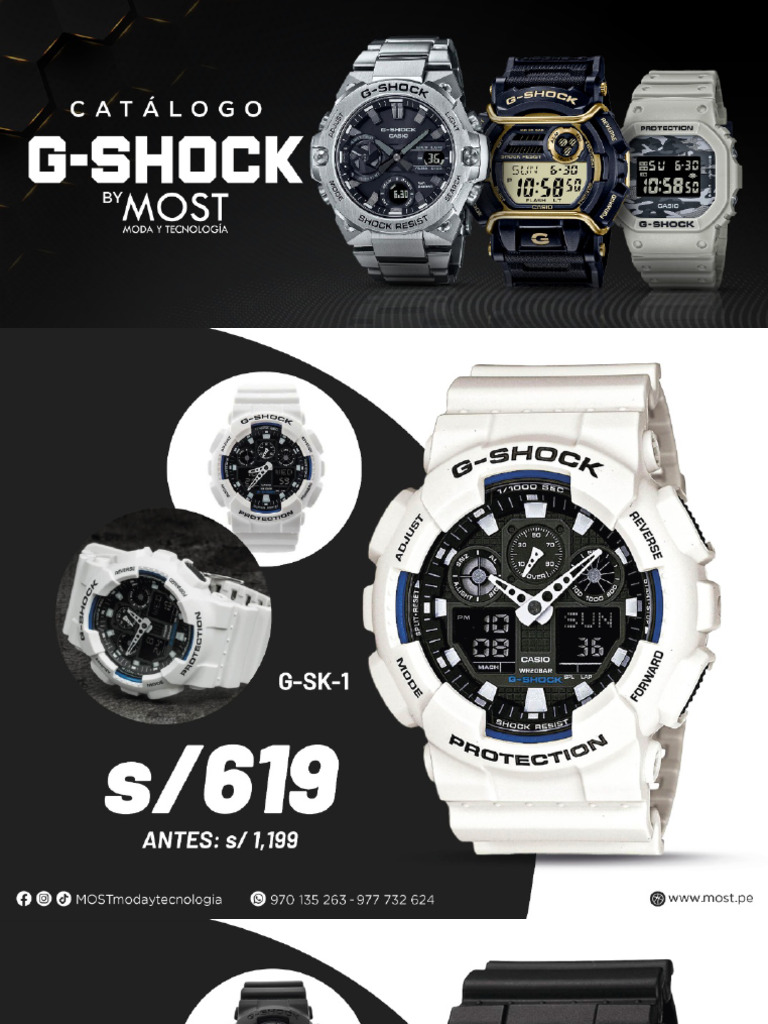 Catálogo G-Shock 2024 | PDF