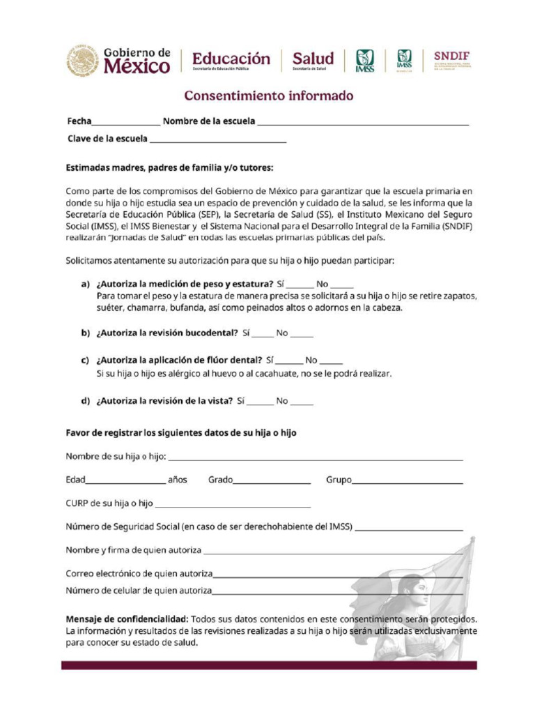 FORMATO CONSENTIMIENTO INFORMADO (8) | PDF