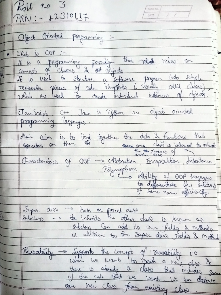 3 Oops Assignment | PDF