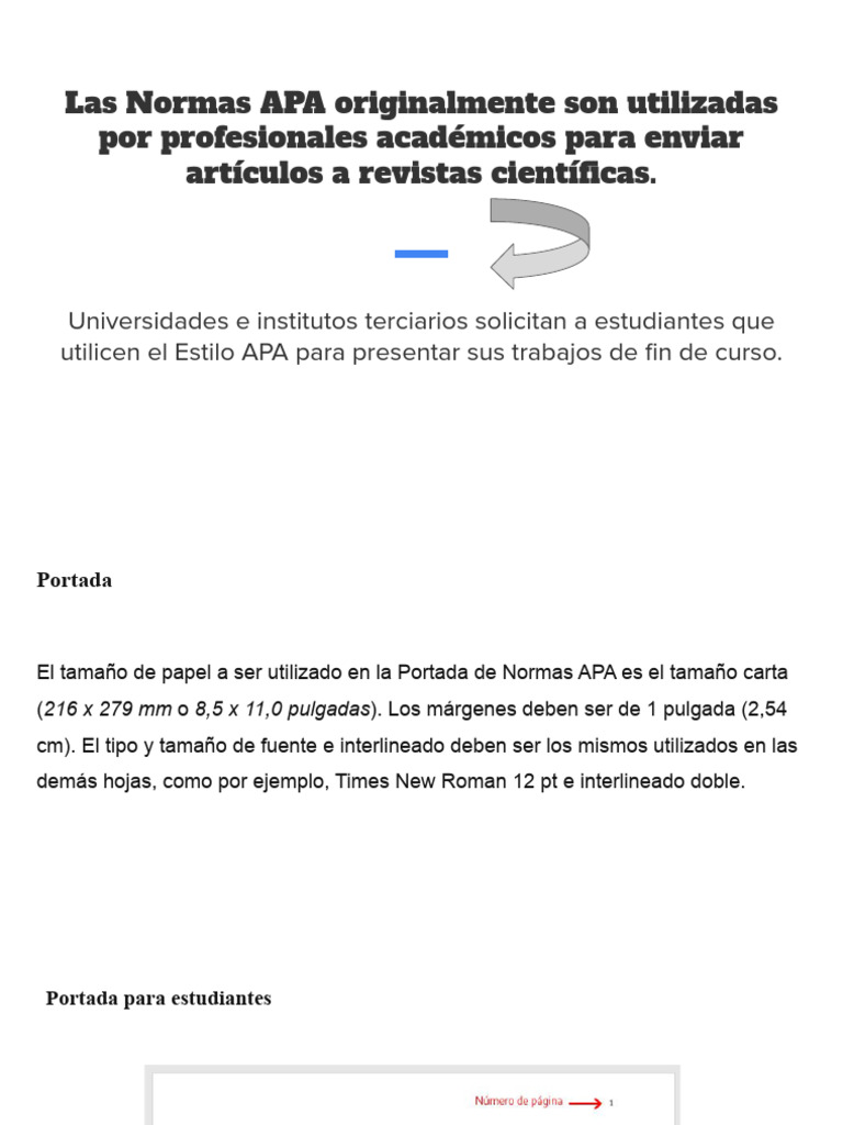 Normas APA | PDF | Estilo apa | Escritura