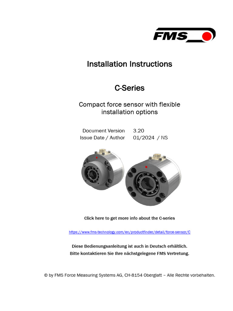 C Installation Instructions EN | PDF | Electrical Connector | Bearing (Mechanical)