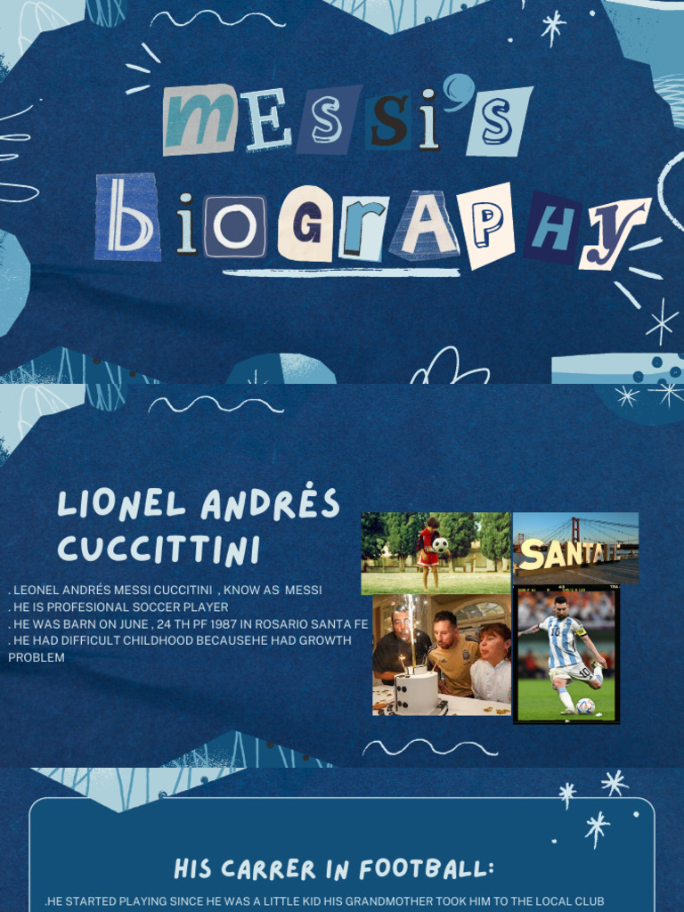 Lionel Messi: Biography and Career Highlights | PDF