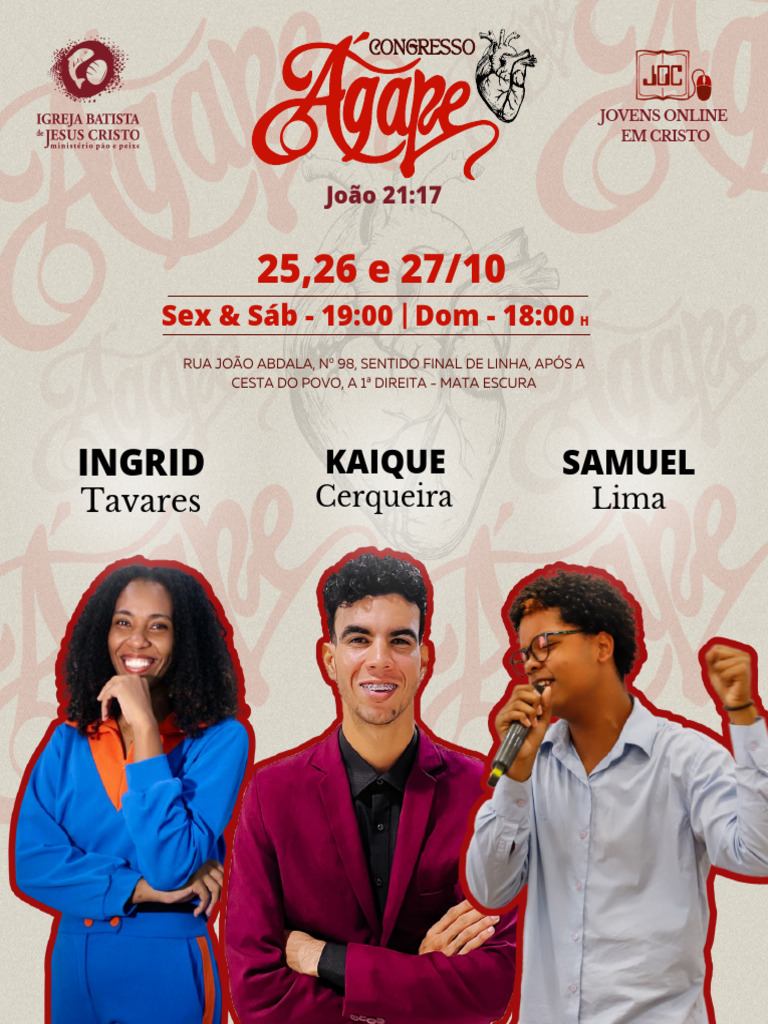 Cartaz Ágape PDF | PDF