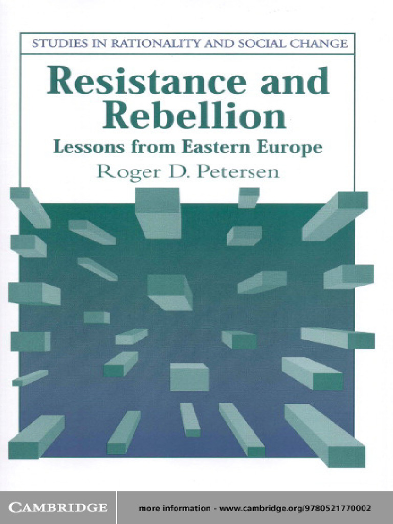 Resistance and Rebellion | PDF | Rationality | Rebellions