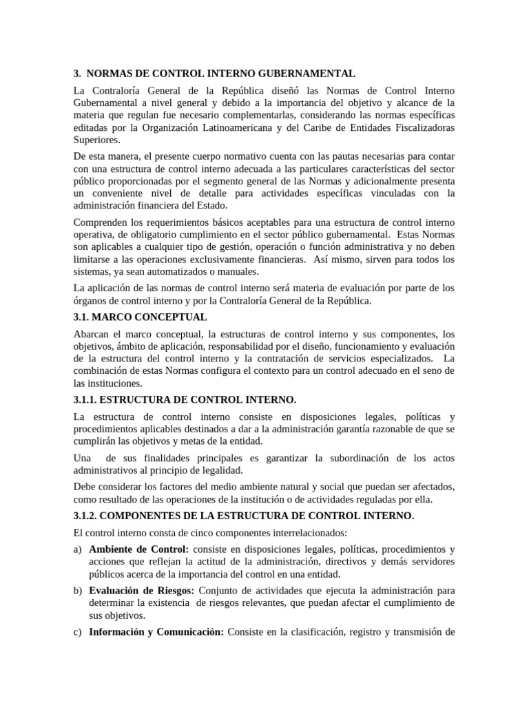 Auditoría Interna Gubernamental | PDF | Institución | Planificación