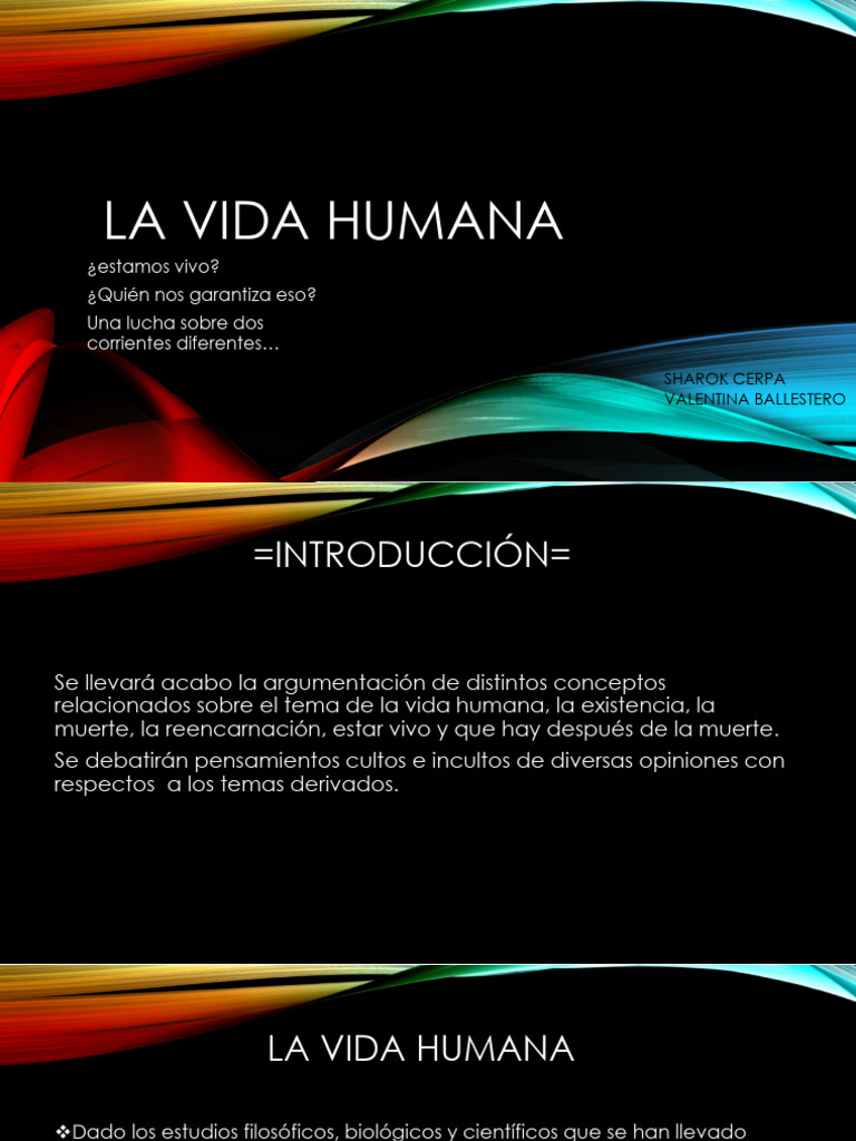 Vida Humana: Existencia y Muerte | PDF | Vida | Muerte