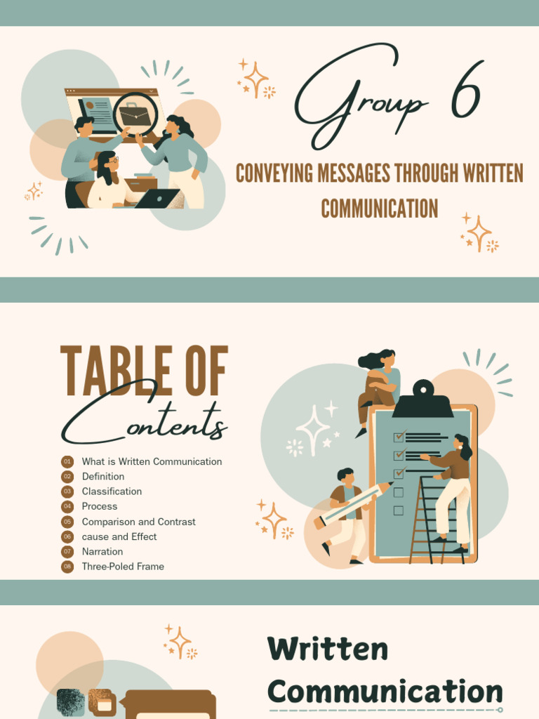 Understanding Written Communication Methods | PDF | Communication | Definition