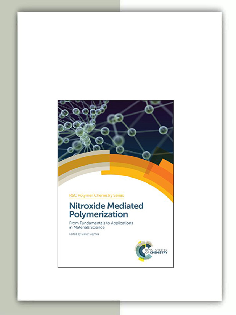 Nitroxide Mediated Polymerization From Fundamentals to Applications in ...