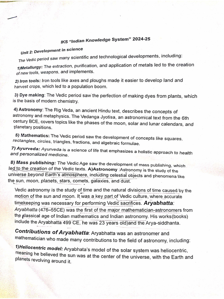 IKS Notes Unit 2 | PDF