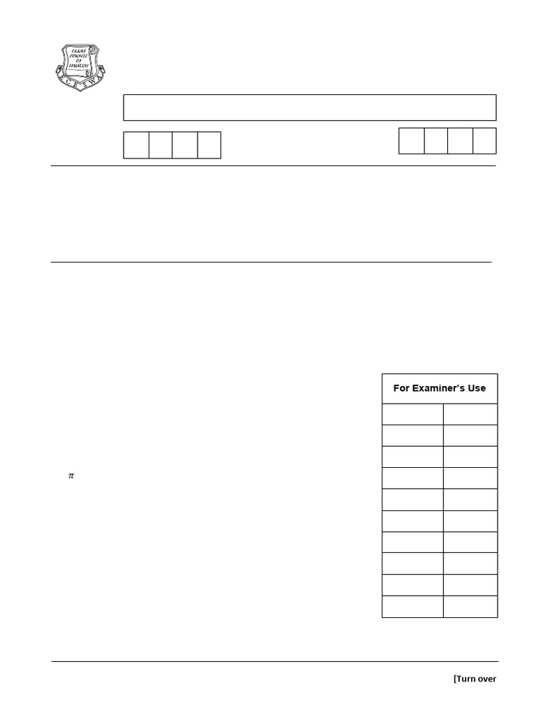 JC Additional Mathematics Exam Paper 2023 | PDF | Significant Figures ...