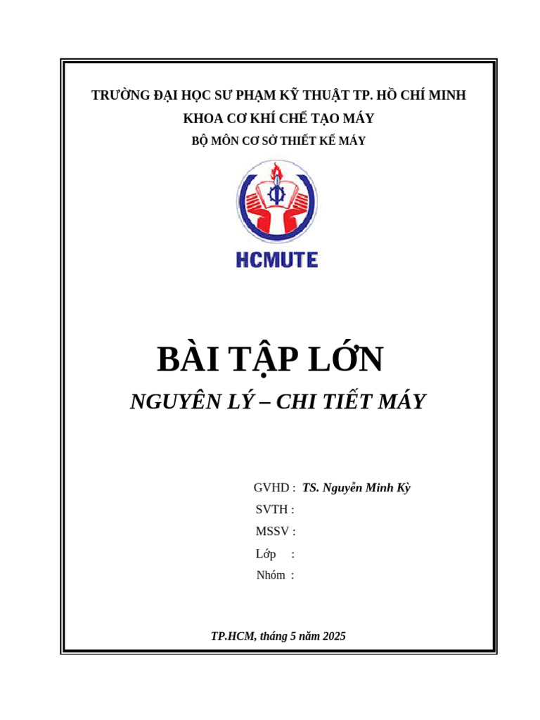 Mau Trang Bia BTL NL-CTM (1) | PDF