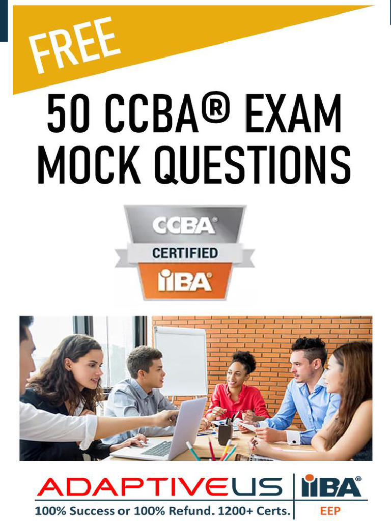 CCBA Mock Questions + Exam Info - Mar 2022 Edition | PDF | Business ...