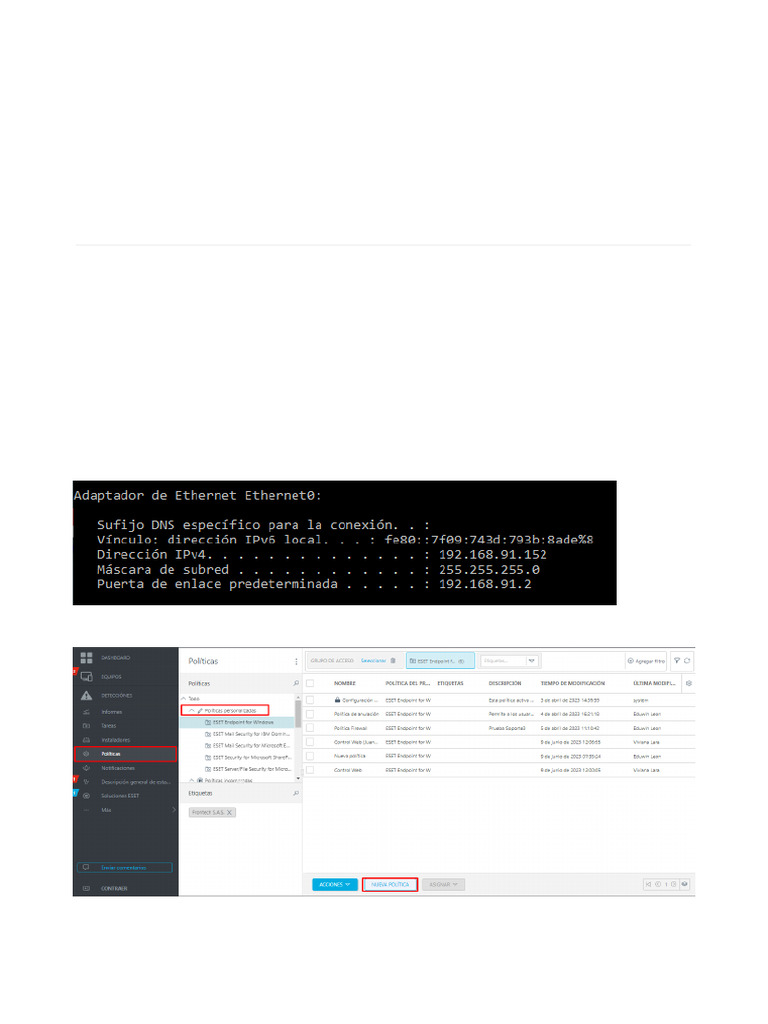 146-Configuracion de La Zona de Confianza para Abordar El Ataque de Envenenamiento de ARP | PDF ...