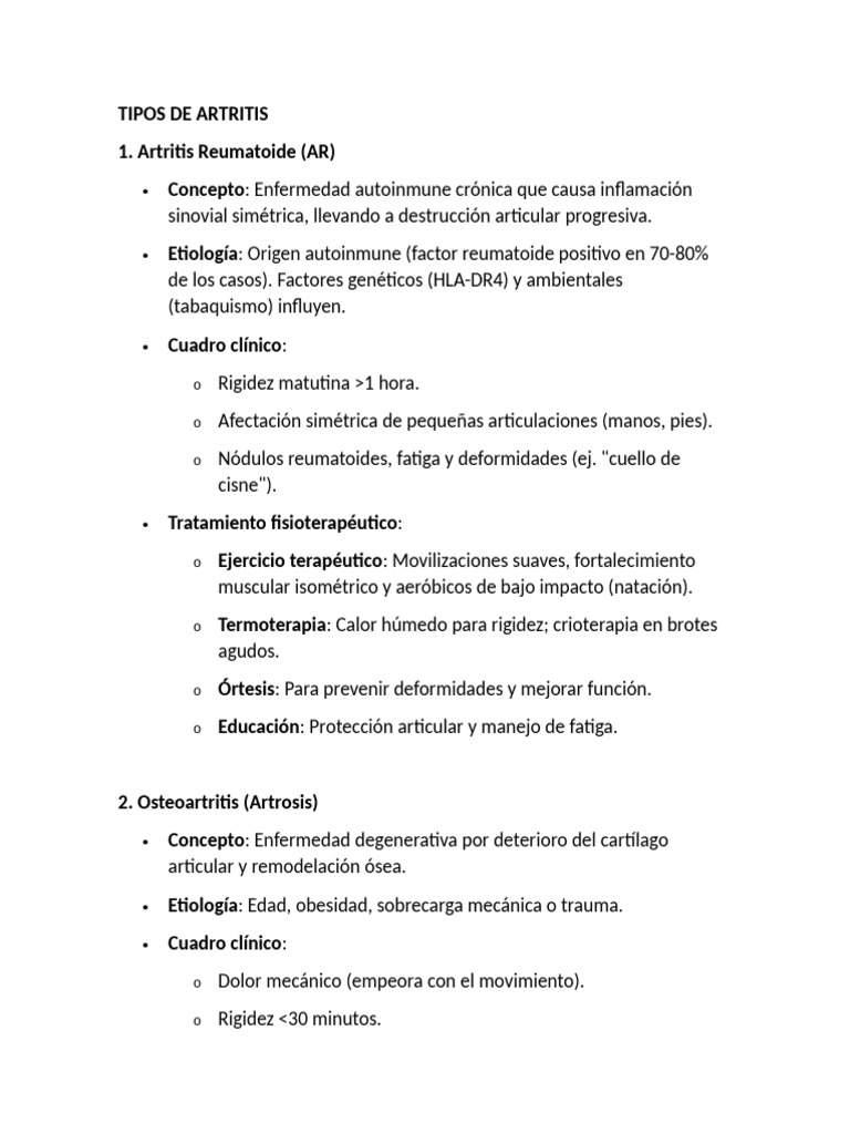 ARRT | PDF | Osteoartritis | Artritis