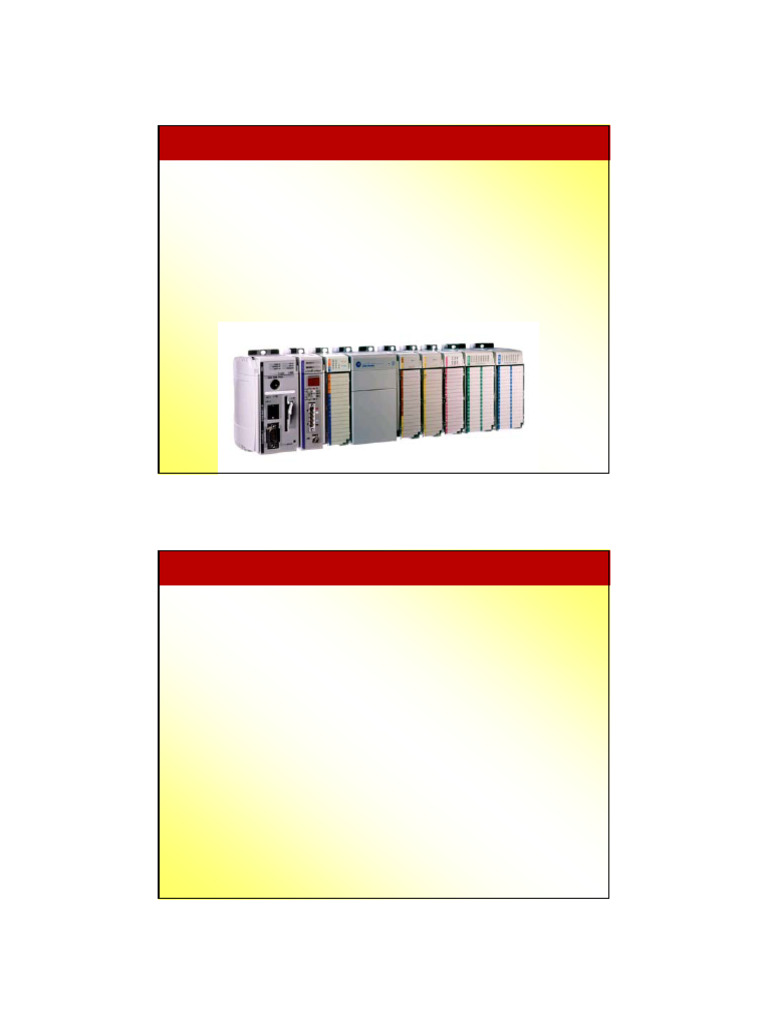 PLC Basics Presentation [Compatibility Mode]-7 | PDF