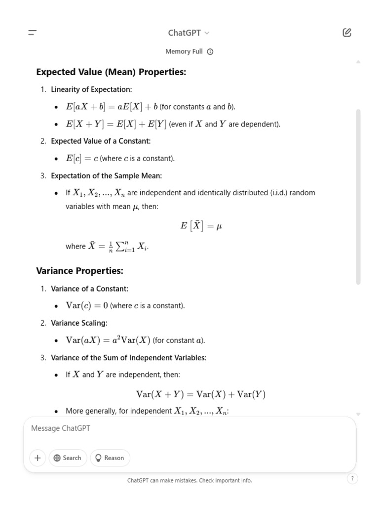 Expected Value and Variance | PDF