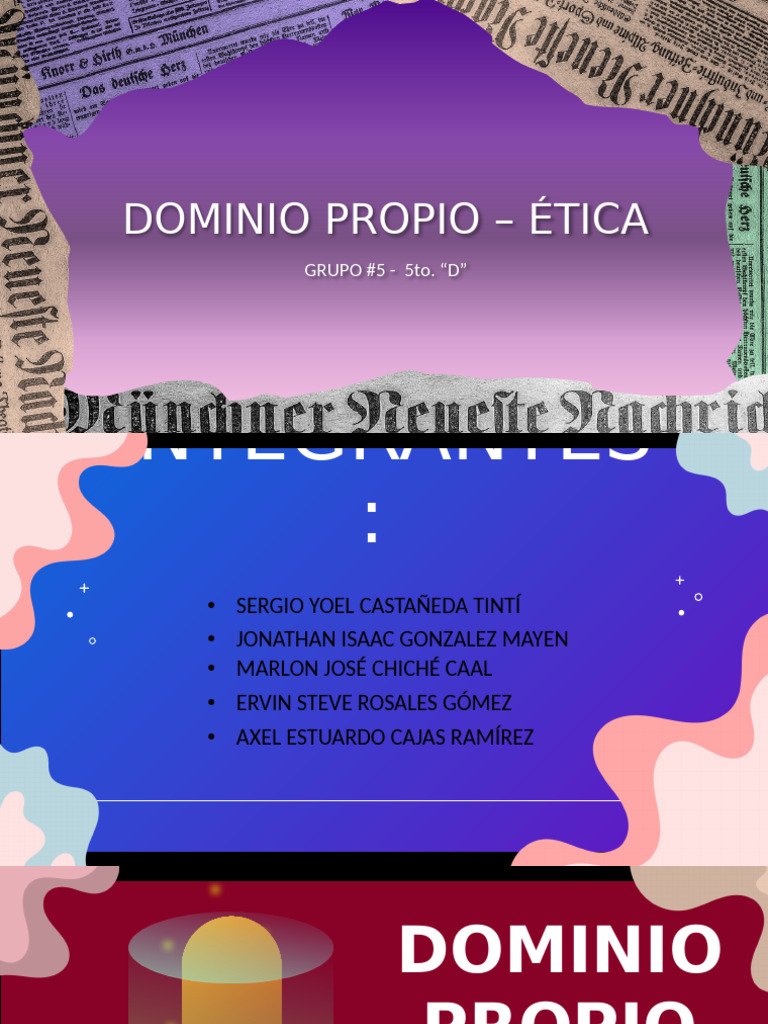 Dominio Propio - Ética | PDF | Sabiduría