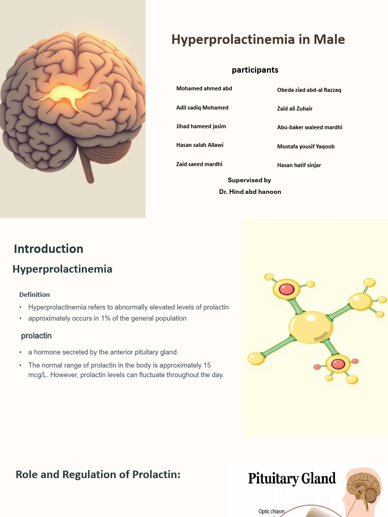 hyperprolactinemia in male 2 | PDF | Diseases And Disorders | Endocrine System