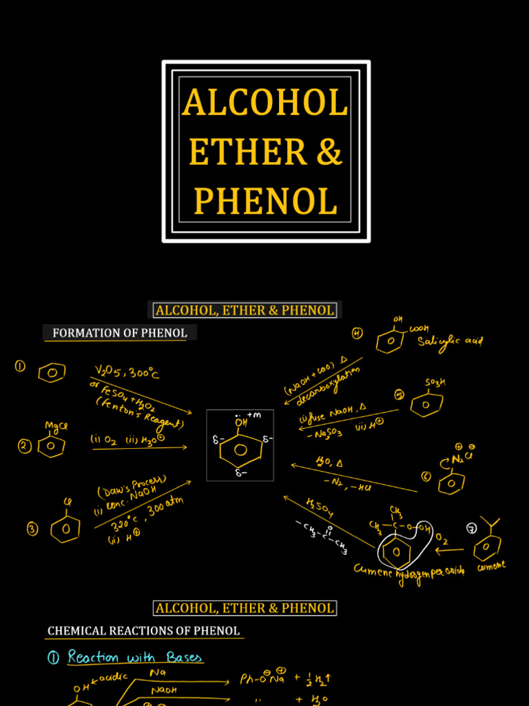 Champ-L15_ (theory + practice) ALCOHOL, ETHER_ PHENOL | PDF